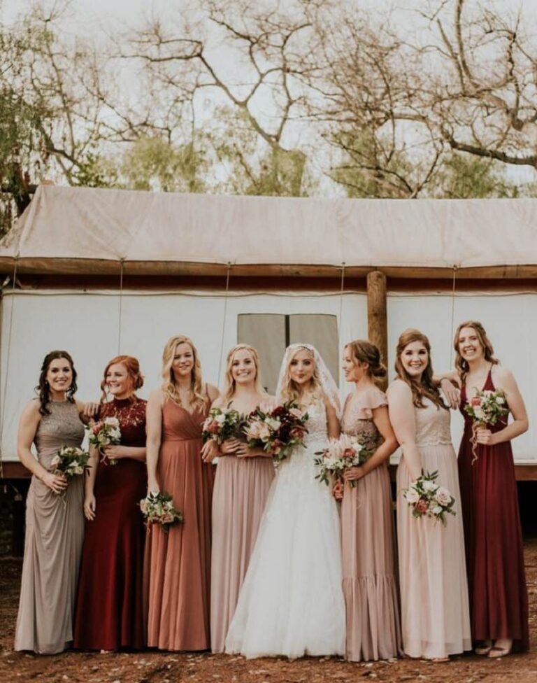 Cartela de cores boho para casamento: Tons terrosos e tonalidades de ...